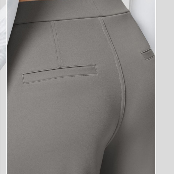 HALARA | Pants & Jumpsuits | Halara High Waisted Straight Leg Grey Work ...